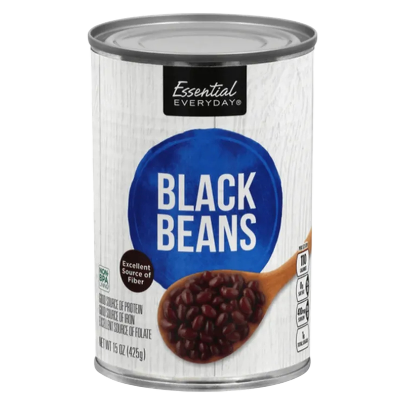 Essential Everyday Black Beans, 15oz. - Essential Everyday – BevMo!