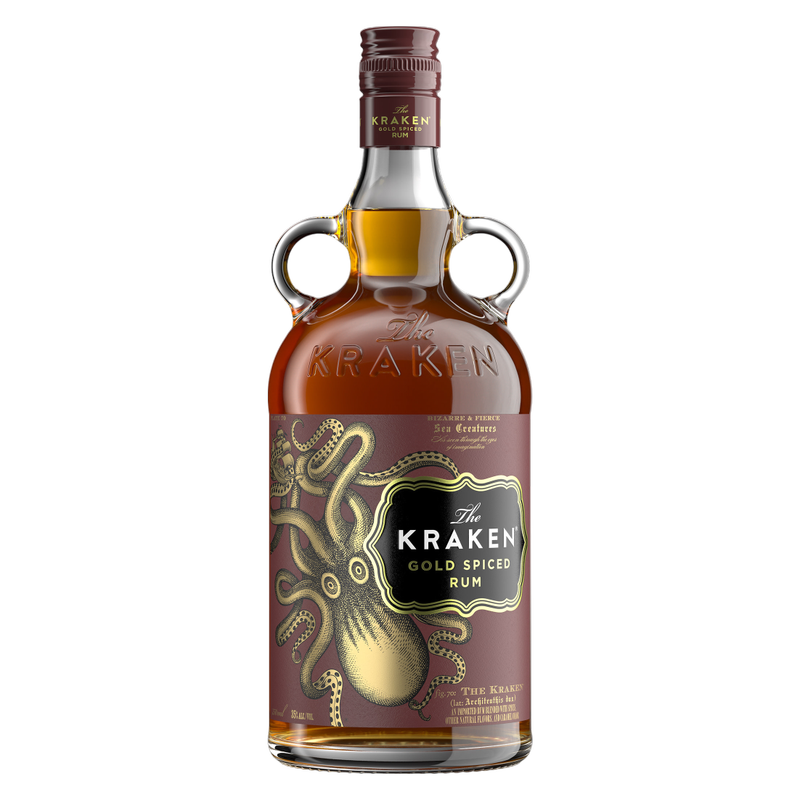 Kraken Gold Spiced Rum 750ml (70 proof) - Kraken – BevMo!