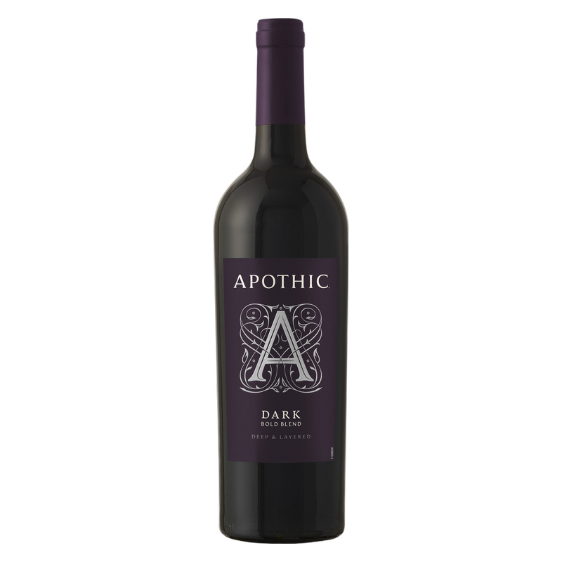 Apothic Dark Red Blend 750ml - Apothic – BevMo!