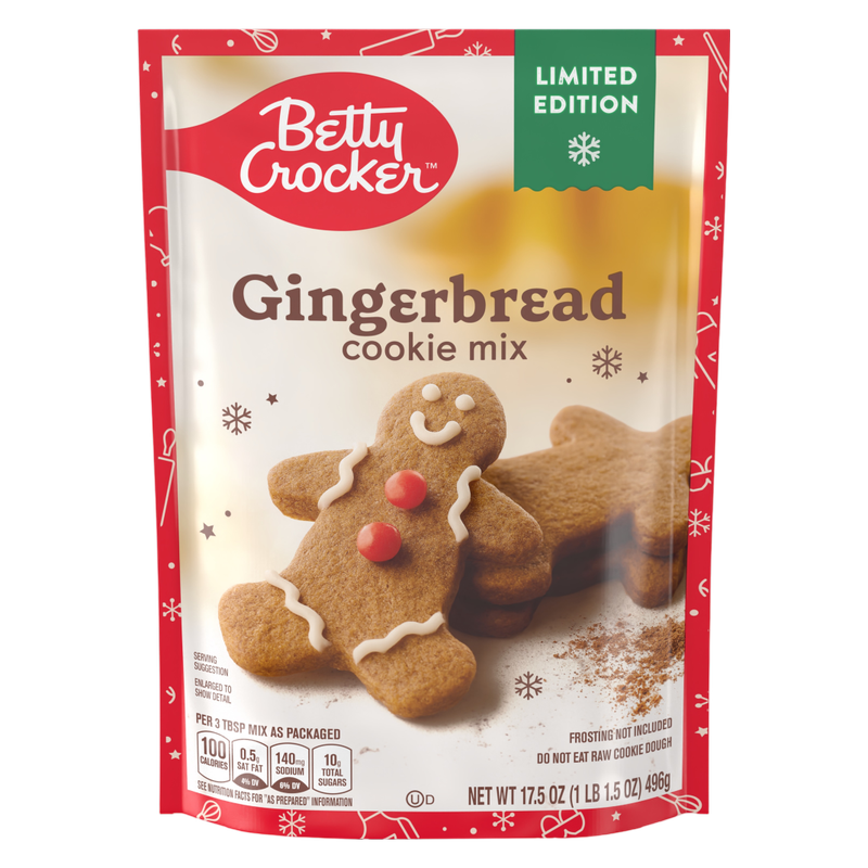 Betty Crocker Gingerbread Cookie Mix - Betty Crocker – BevMo!
