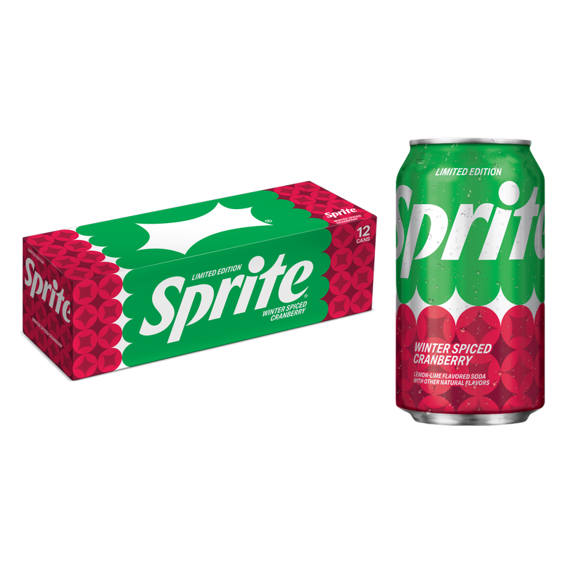 Sprite Winter Spiced Cranberry 12pk 12oz Can - Sprite – BevMo!