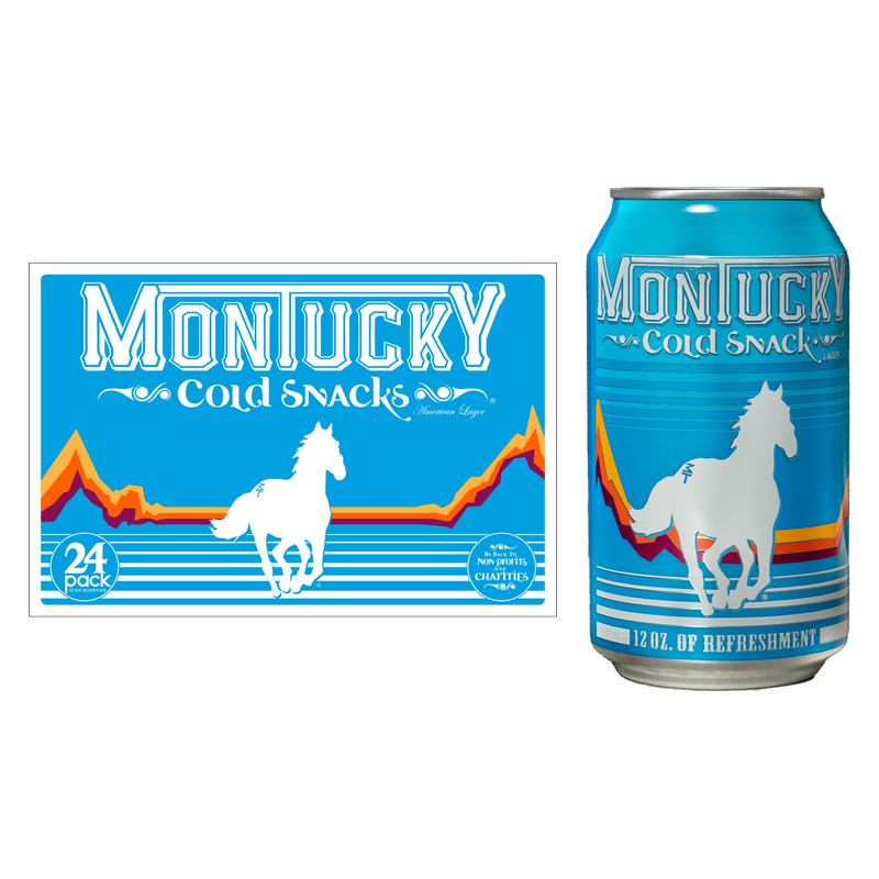 Montucky Cold Snacks 24pk 12oz Can 4.1% ABV - Montucky – BevMo!