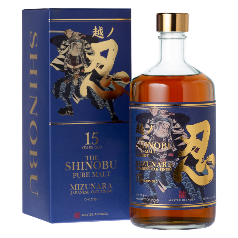 Shinobu Pure Malt Whisky 15 Yr 750ml (86 Proof) - Shinobu – BevMo!