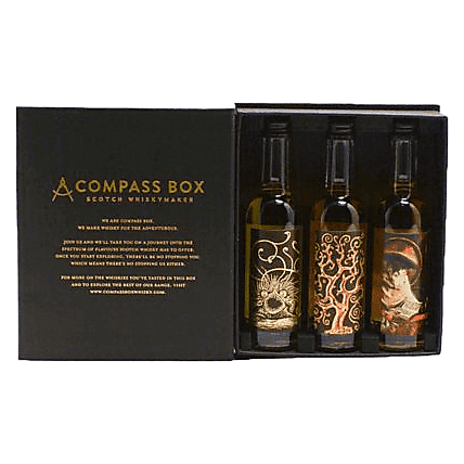 Compass Box Whiskey 3pk 50ml – BevMo!