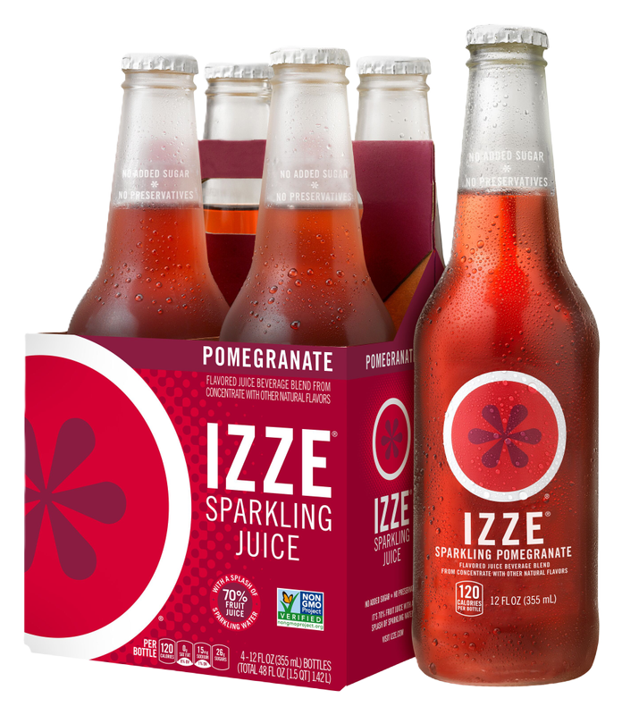 Izze Pomegranate Sparkling Juice 4pk 12oz Can - BevMo! – BevMo!