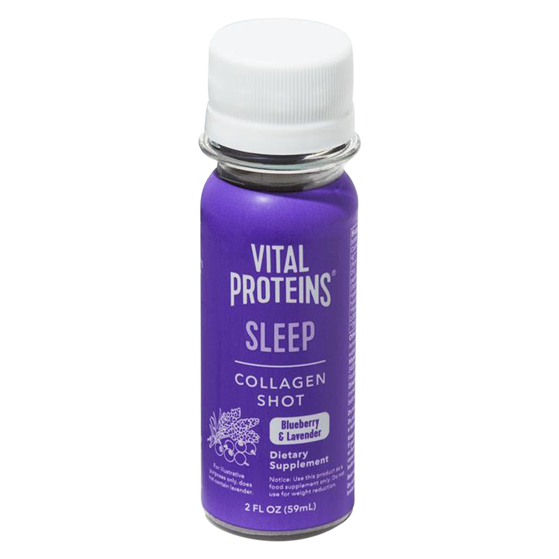 Vital Proteins Blueberry & Lavender Collagen Sleep Shot 2oz - BevMo ...