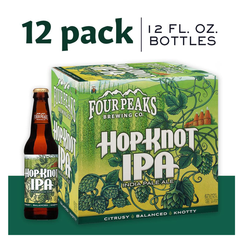 Four Peaks Hop Knot IPA 12pk 12oz Btl - Four Peaks – BevMo!