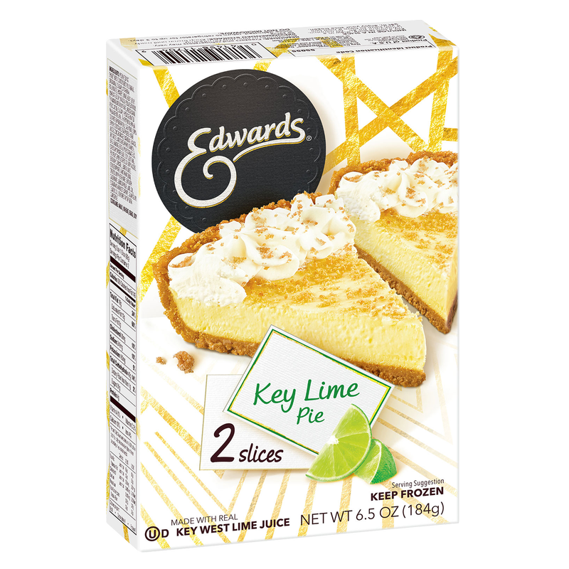 Edwards Frozen Key Lime Pie Slices - 2ct/6.5oz – BevMo!