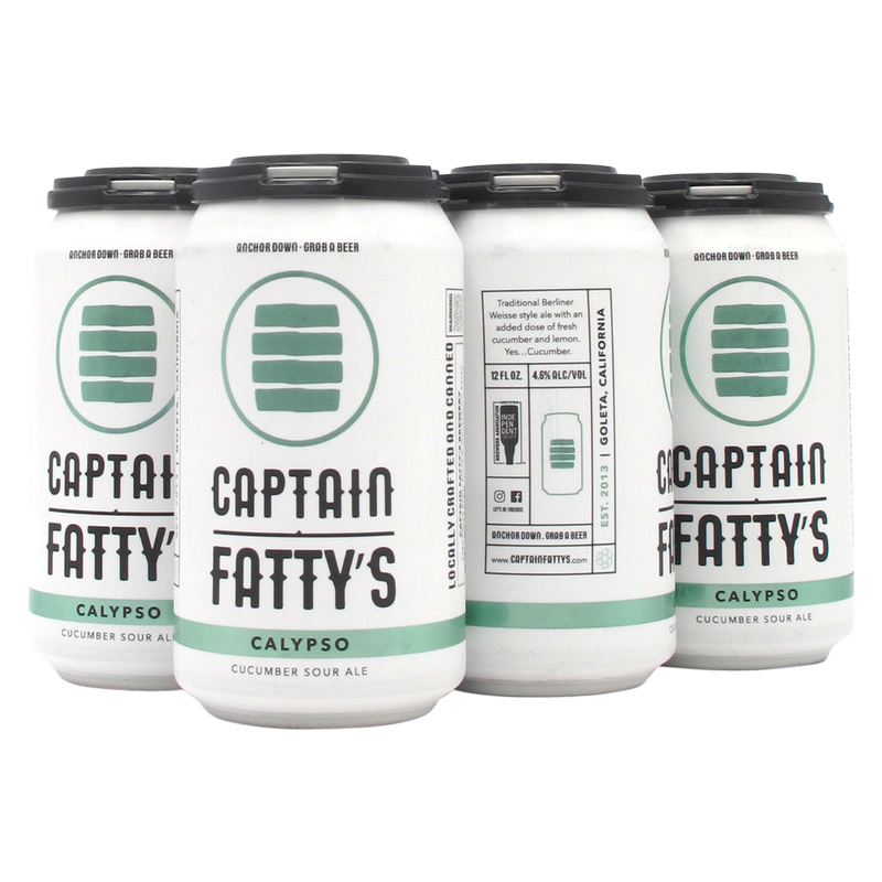 Captain Fatty's Calypso Berliner Weisse (6PKC 12 OZ) - BevMo! – BevMo!