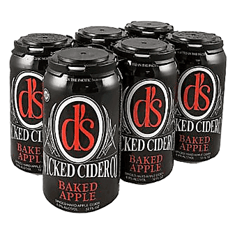D's Wicked Baked Apple Cider 6pk 12oz Can - D's Wicked – BevMo!