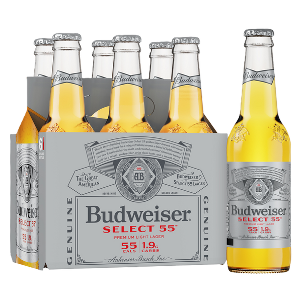 Budweiser Select 55 6pk 12oz Btl - BevMo! – BevMo!