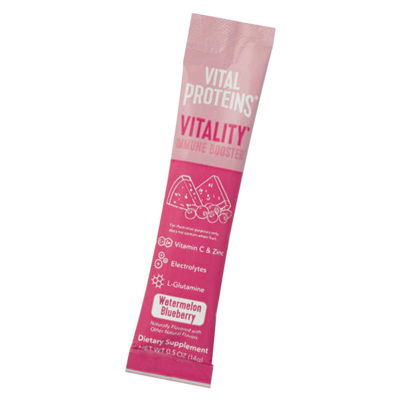 Vital Proteins Watermelon Blueberry Vitality Immune Booster Inidividual ...