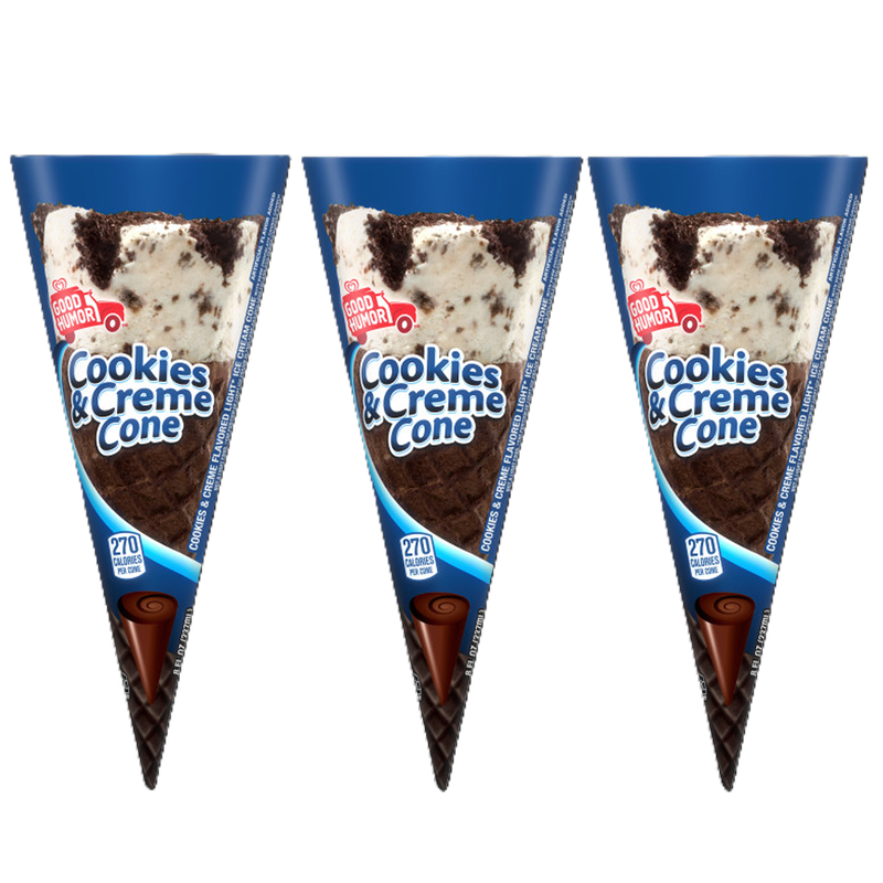 Good Humor Giant Cookies & Cream Cone Bundle 3CT - BevMo! – BevMo!