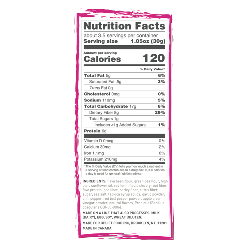 Uplift Foods Prebiotic Sweet and Spicy Puffs 3.7oz - BevMo! – BevMo!