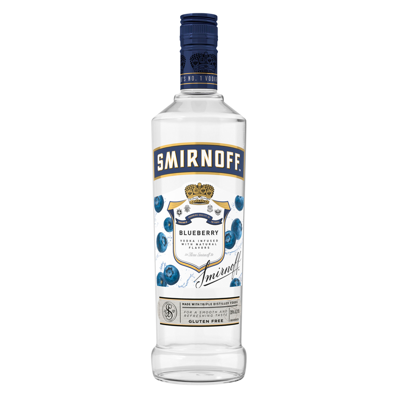 Smirnoff Blueberry Vodka 750ml - BevMo! – BevMo!