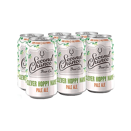 Second Chance Clever Hoppy Name Pale Ale 6pk 12oz Can - BevMo! – BevMo!