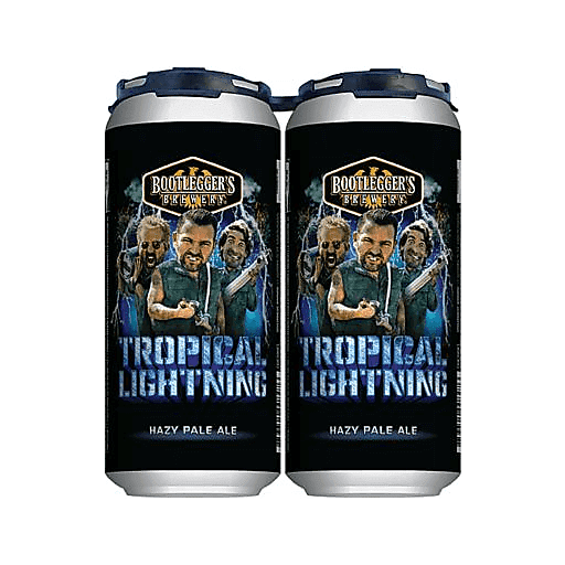 Bootlegger's Brewery Tropical Lightning Hazy Pale Ale 4pk 16oz Can ...