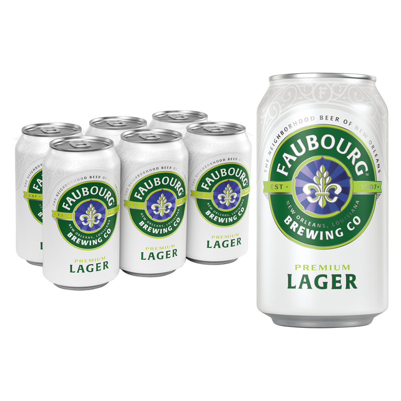Faubourg Lager 6pk 12oz Can 4.8% ABV - BevMo! – BevMo!