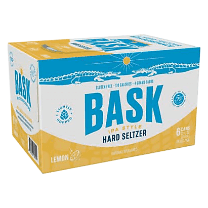 Bask IPA Style Seltzer Lemon 6pk 12oz Can - BevMo! – BevMo!