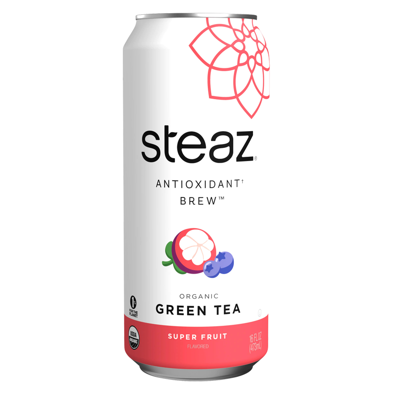 Steaz Super Fruit Green Tea 16oz - BevMo! – BevMo!