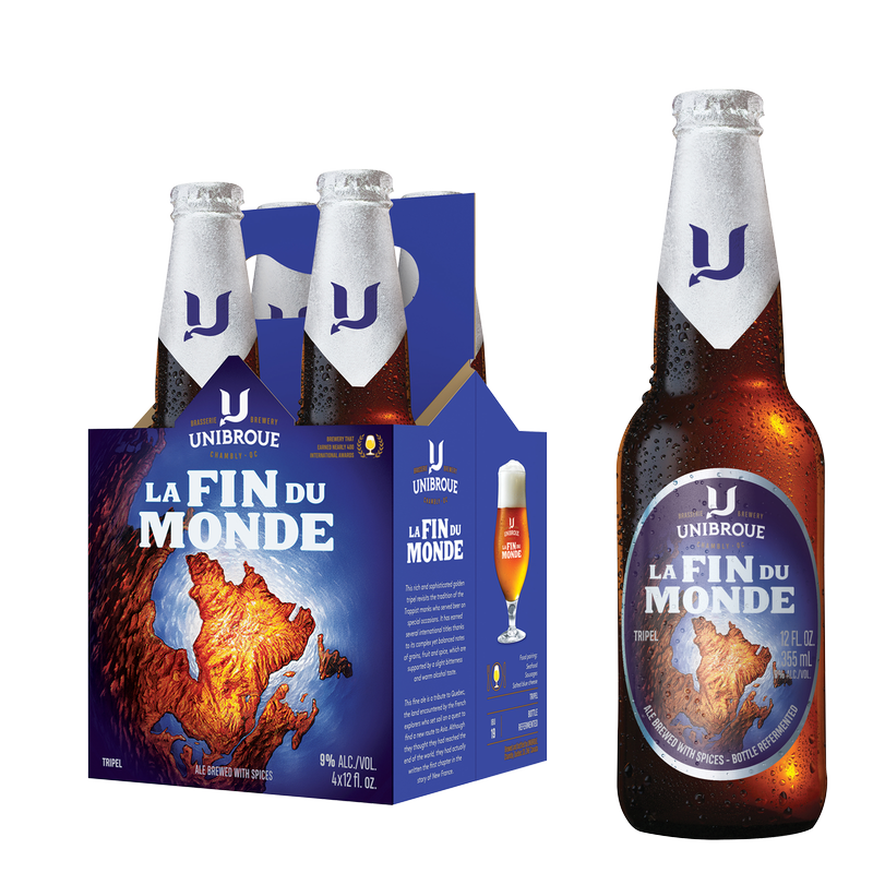 Unibroue La Fin Du Monde 4pk Btl 9.0% ABV - BevMo! – BevMo!