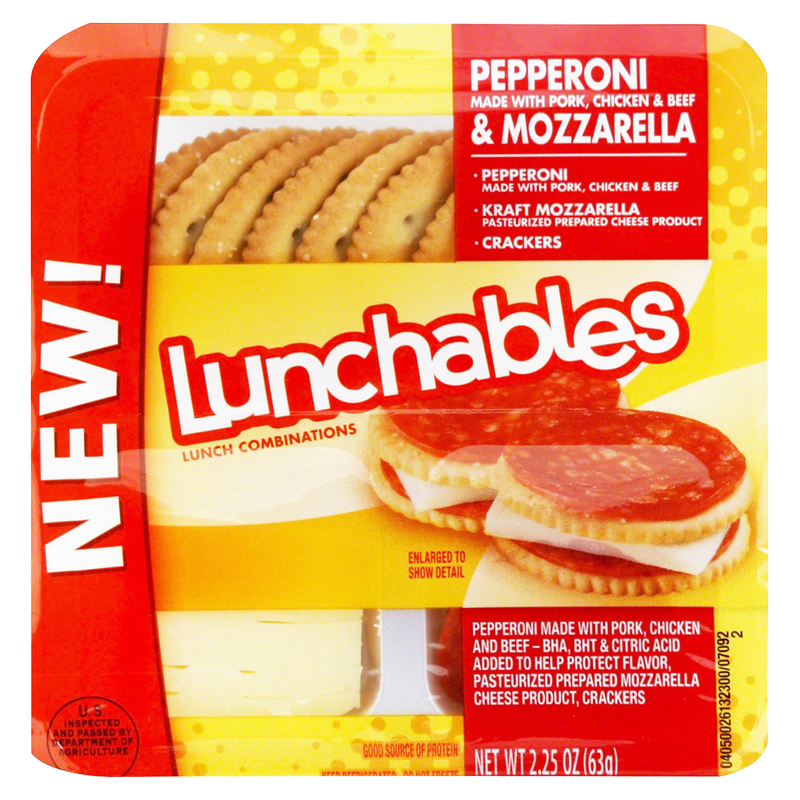 Lunchables Pepperoni & Mozzarella - 2.25oz - BevMo! – BevMo!