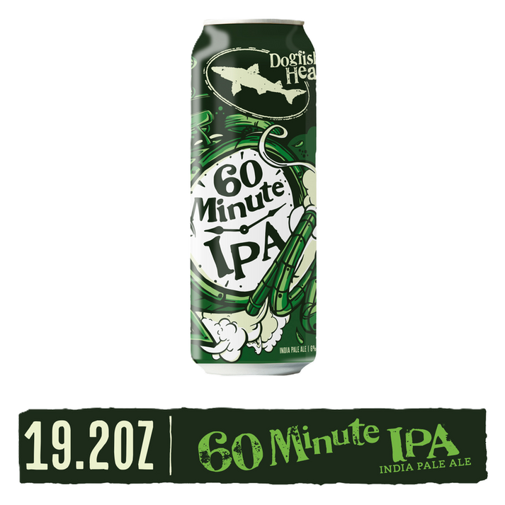 Dogfish Head Brewing 60 Minute IPA Single 19.2oz Can - BevMo! – BevMo!