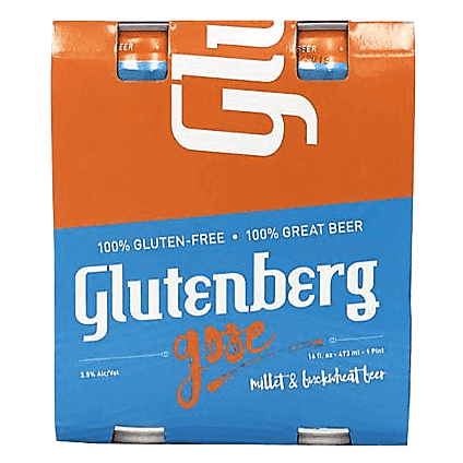 Glutenberg Gose Gluten Free 4pk 16oz Can - BevMo! – BevMo!