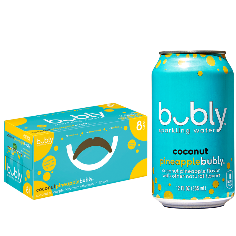 Bubly Coconut Pineapple 8pk 12oz Can - BevMo! – BevMo!