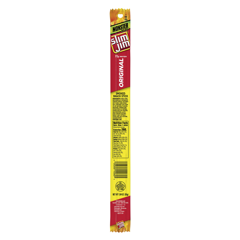 Slim Jim Monster Original 1.94oz - Slim Jim – BevMo!