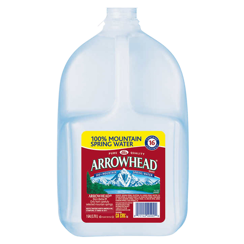 Arrowhead Water 1 Gallon Btl - BevMo! – BevMo!