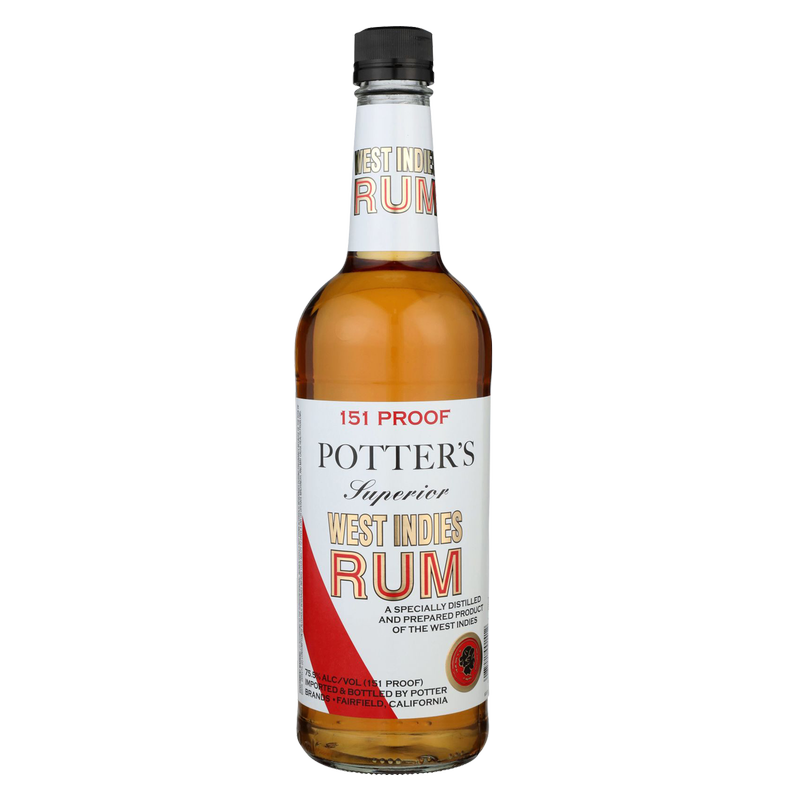 Potter's Rum 750ml - Potter's – BevMo!