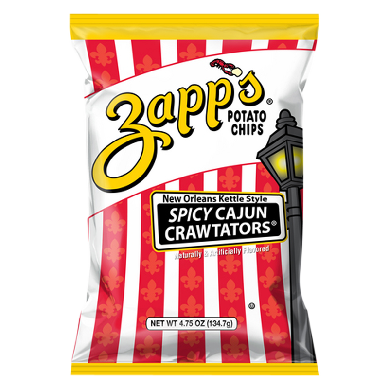Zapp's Cajun Crawtator Kettle Potato Chips 4.75oz - BevMo! – BevMo!