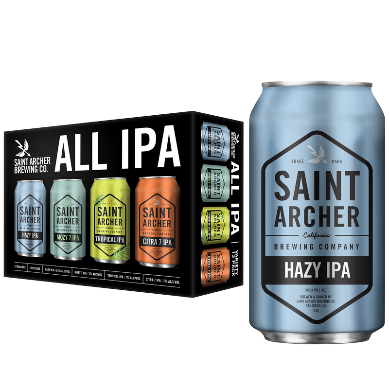 Saint Archer Brewing All IPA Variety Pack 12pk 12oz Can - BevMo! – BevMo!