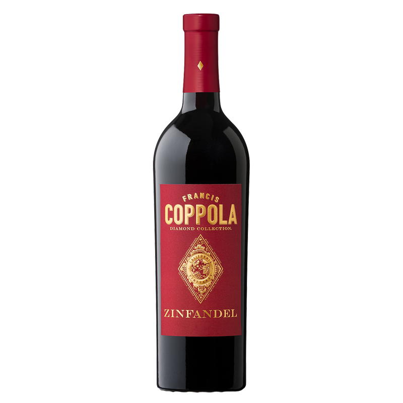 Coppola Diamond Collection Zinfandel Red Wine, California, 750 mL ...