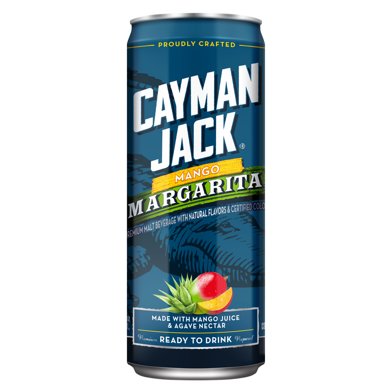 Cayman Jack Mango Margarita Single 12oz Can 5.8% ABV - Cayman Jack – BevMo!