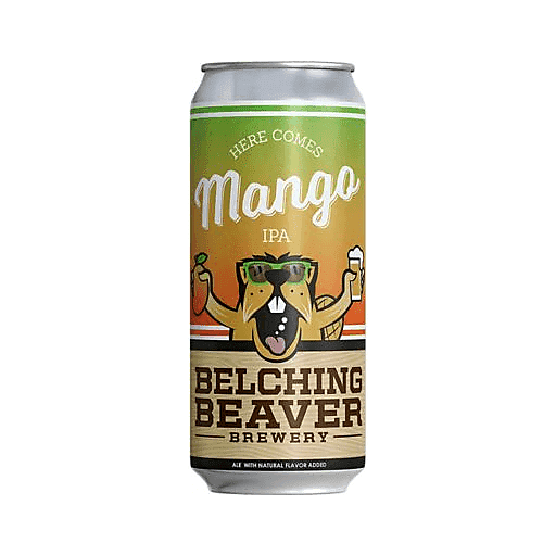 Belching Beaver Here Comes Mango IPA Single 19.2oz Can - BevMo! – BevMo!
