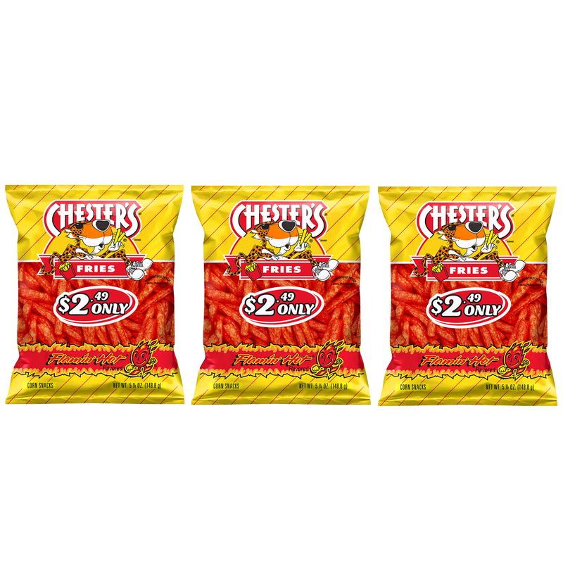 3ct Chester's Flaming Hot Fries 5.25oz - BevMo! – BevMo!