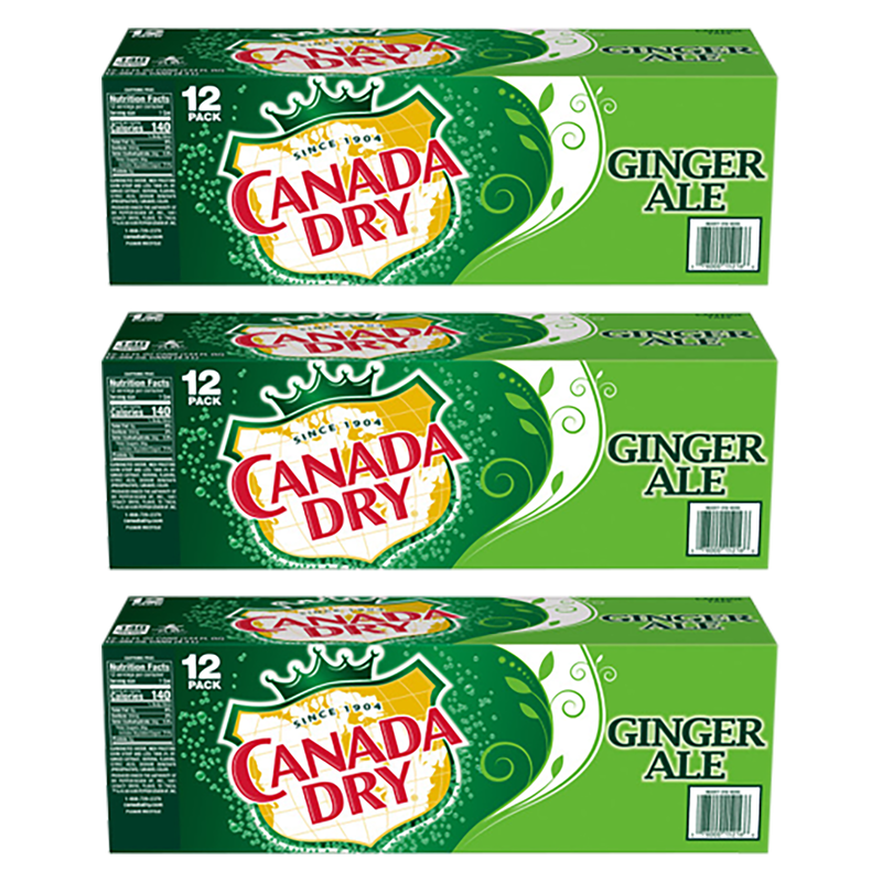 Canada Dry Ginger Ale 12pk 12oz Can 2ct - BevMo! – BevMo!