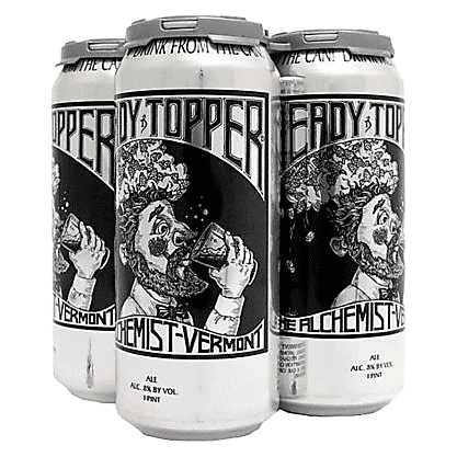 The Alchemist Heady Topper American Double IPA 4pk 16oz Can - BevMo ...