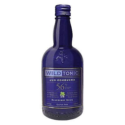 Wild Tonic Blueberry Basil Kombucha Single 16oz Btl - BevMo! – BevMo!