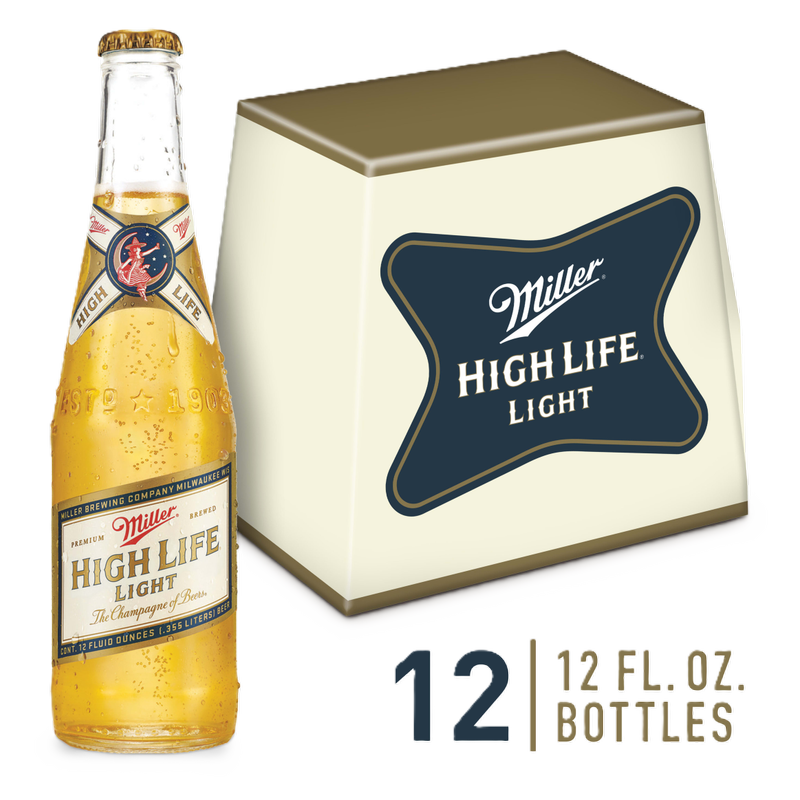Miller High Life Light12pk 12oz Btl - BevMo! – BevMo!
