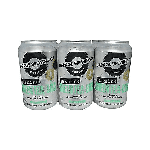 Garage Brewing Jasmine Green Tea-Bird 6pk 12oz Can - BevMo! – BevMo!