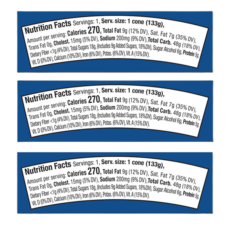 Good Humor Giant Cookies & Cream Cone Bundle 3CT - BevMo! – BevMo!