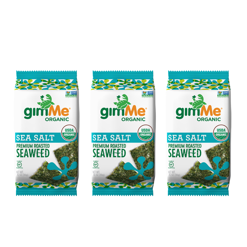 3ct GimMe Organic Sea Salt Seaweed .35oz - BevMo! – BevMo!