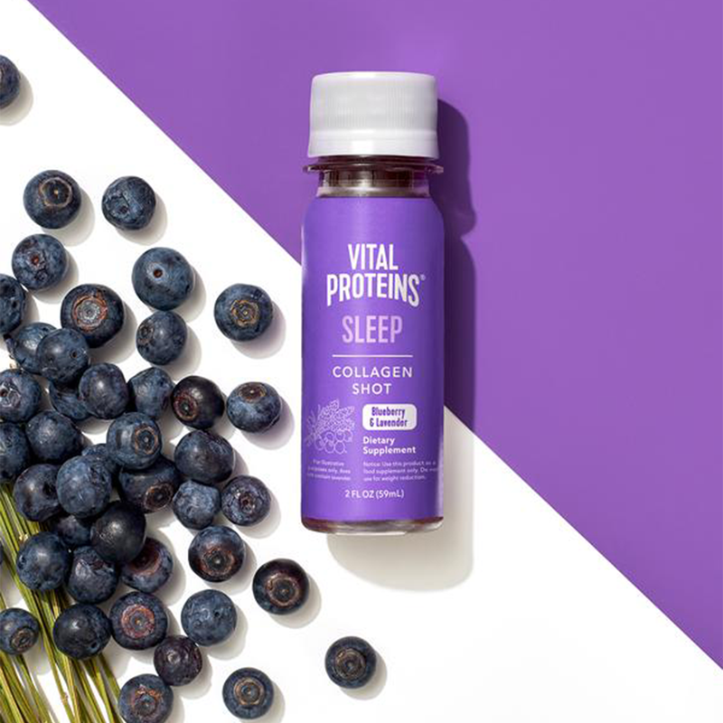 Vital Proteins Blueberry & Lavender Collagen Sleep Shot 2oz - BevMo ...