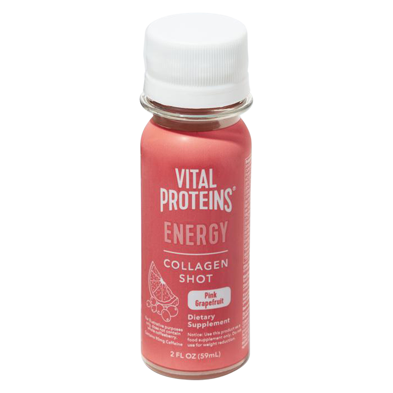 Vital Proteins Pink Grapefruit Collagen Energy Shot 2oz - BevMo! – BevMo!