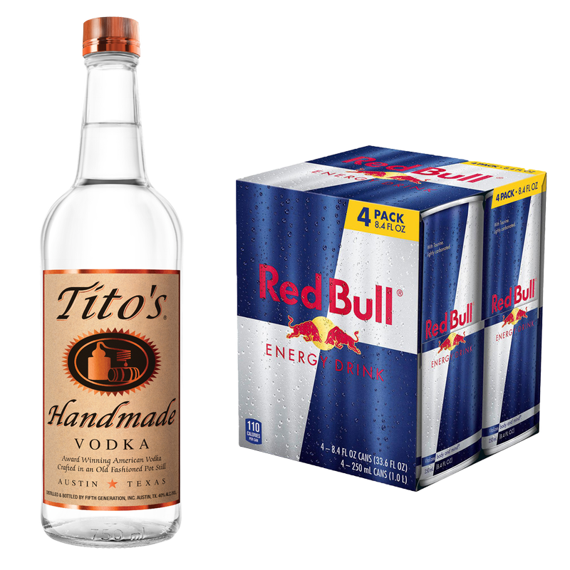 Vodka Red Bull Bundle - BevMo! – BevMo!