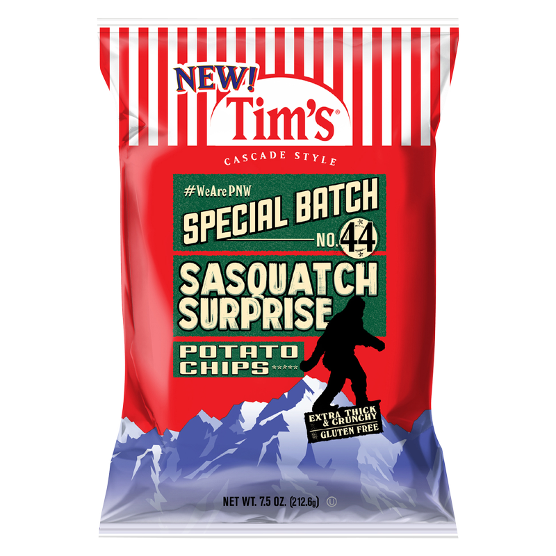 Tim's Special Batch No. 44 Sasquatch Surprise Potato Chips 7.5oz ...
