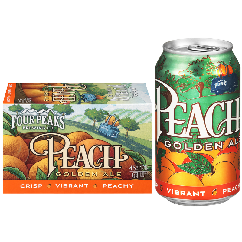 Four Peaks Peach6pk 12oz Can - BevMo! – BevMo!